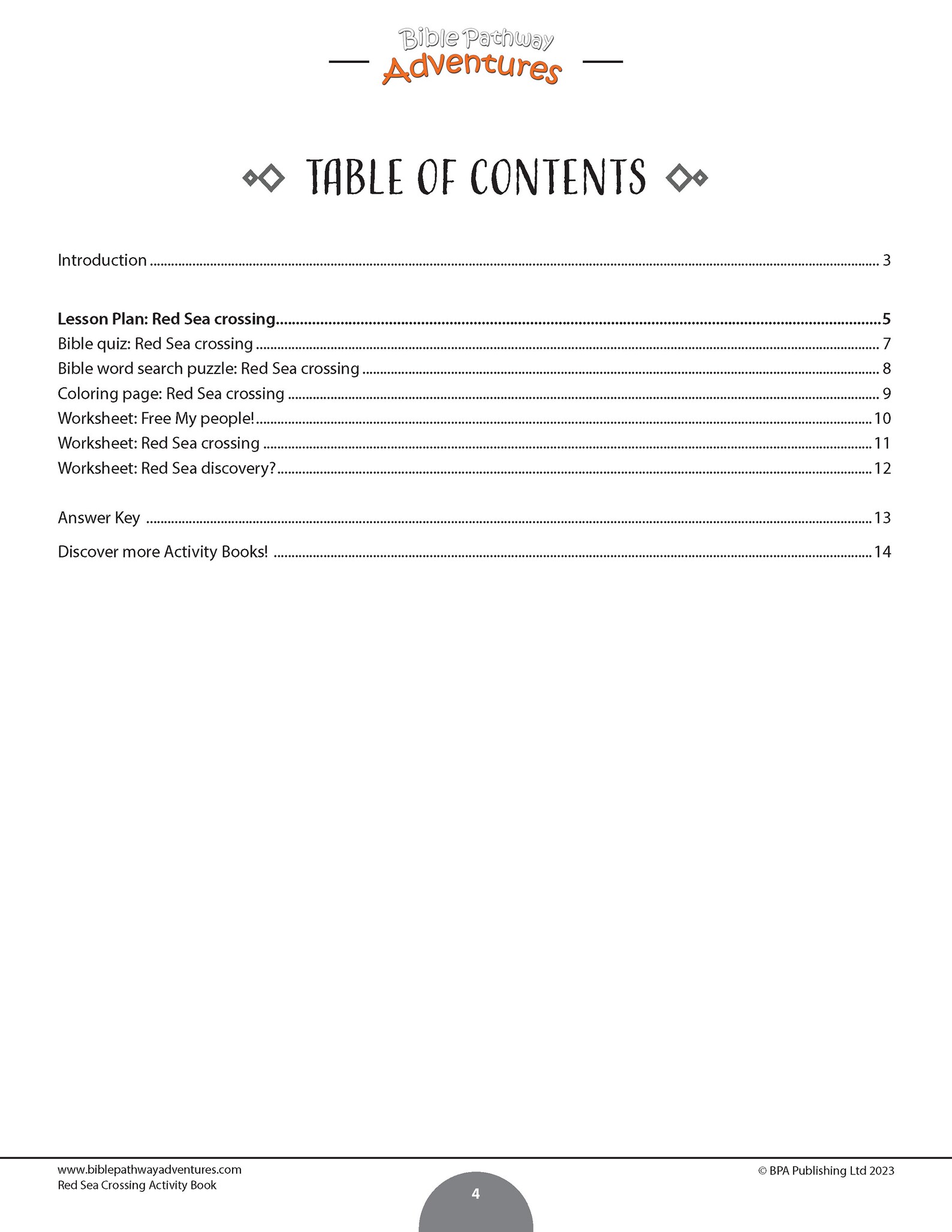 Bible Miracles: Red Sea Crossing Activity Book - Etsy