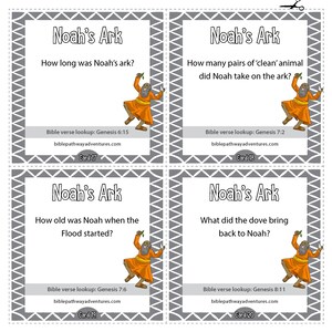 Bible Task Cards: Old Testament - Etsy