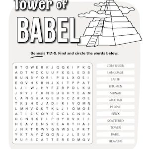 BUNDLE: Bible Quizzes and Word Search Activity Books - Etsy