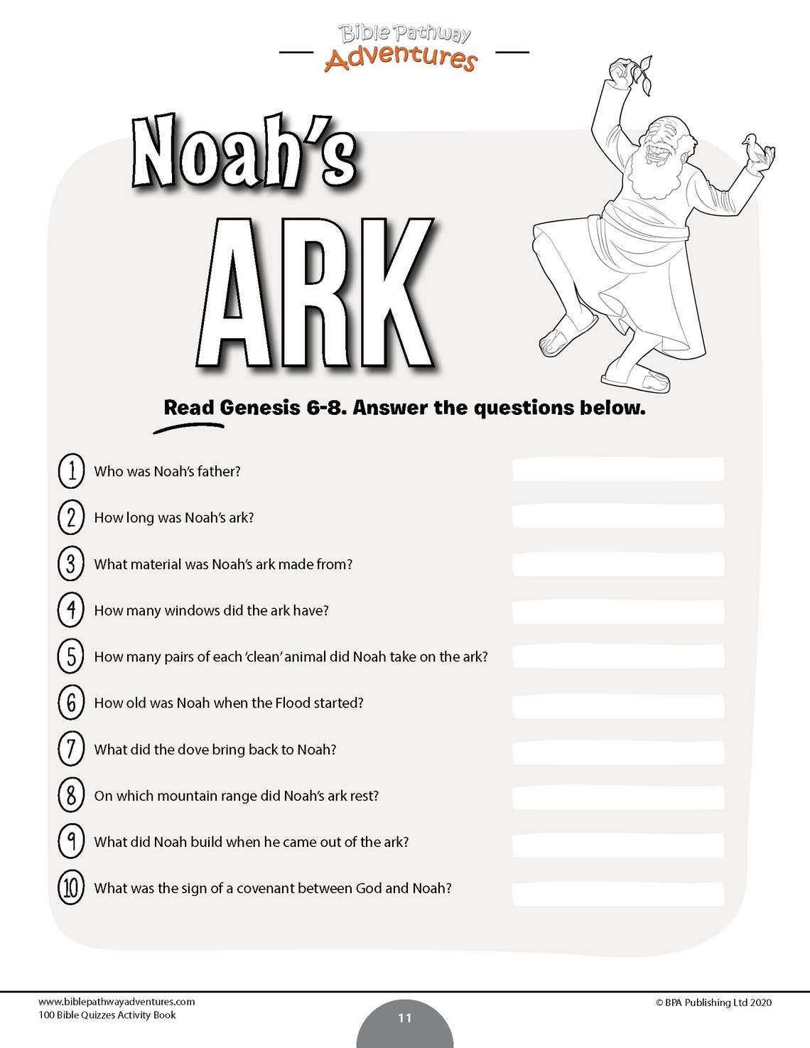 BUNDLE: Bible Quizzes and Word Search Activity Books - Etsy