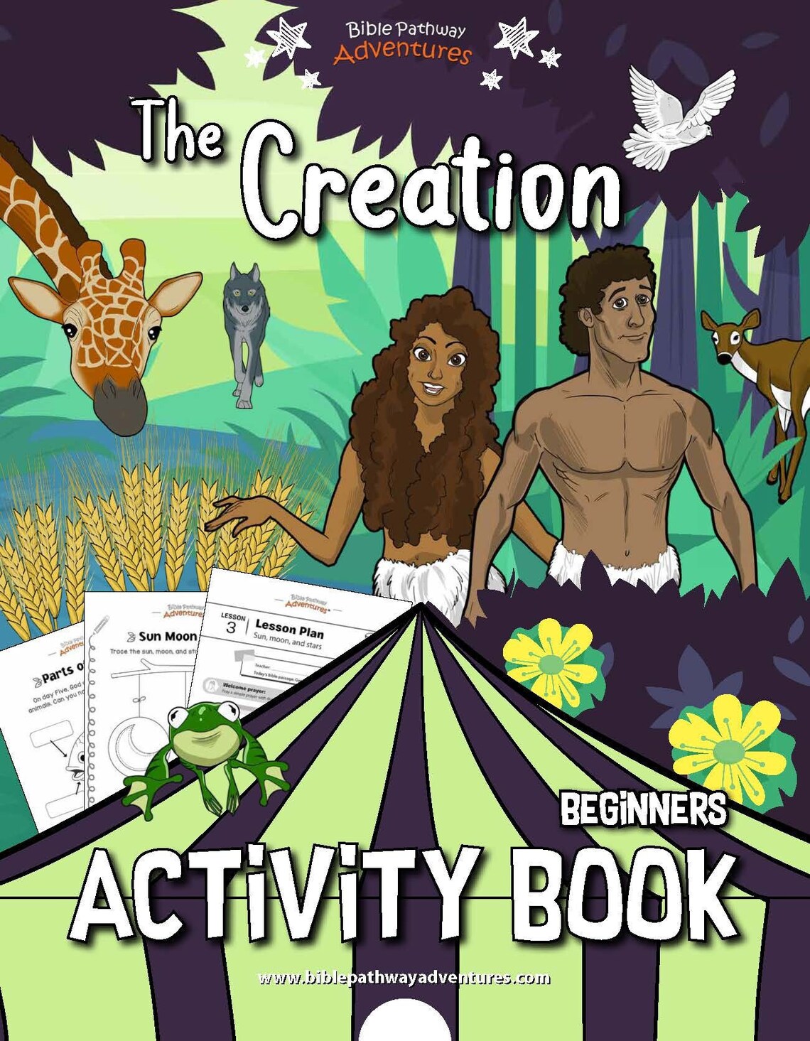 The Creation Activity Book for Beginners - Etsy