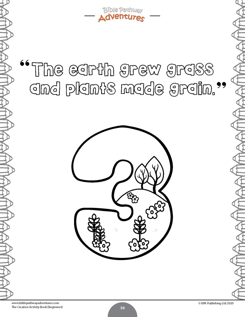 The Creation Activity Book for Beginners - Etsy