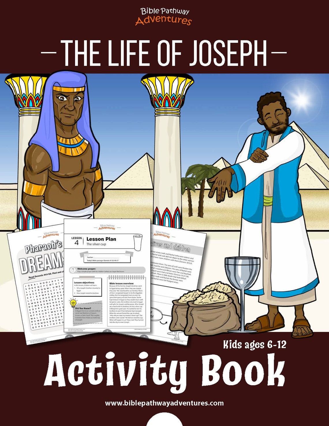 The Life of Joseph Activity Book - Etsy
