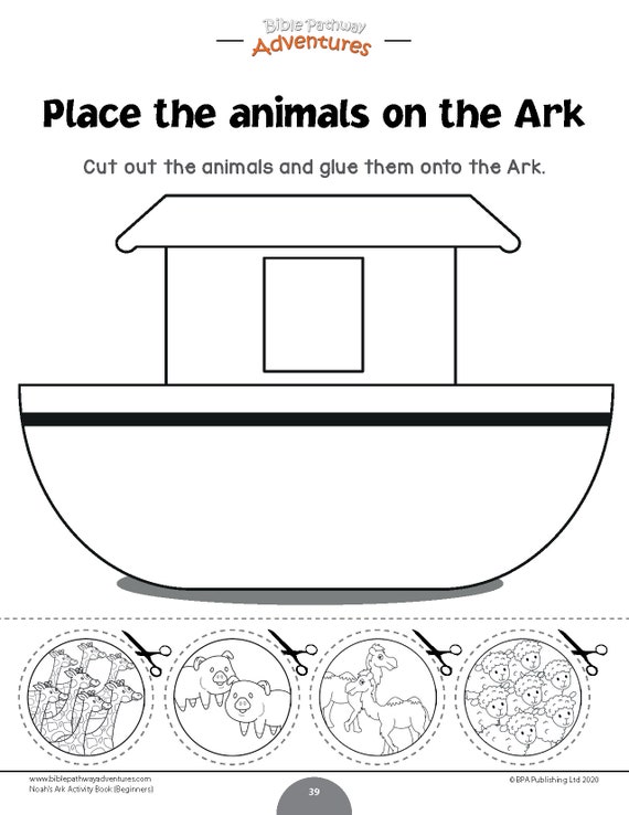 Barco De Noe Para Colorear