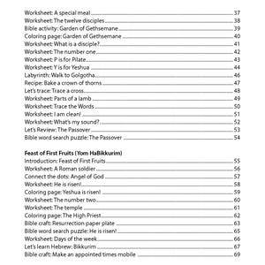 The Spring Feasts Activity Book for Beginners - Etsy