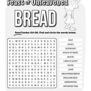 The Spring Feasts Activity Book: Passover, First Fruits, Pentecost - Etsy