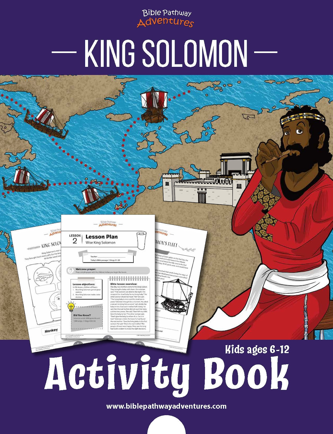 King Solomon Activity Book - Etsy
