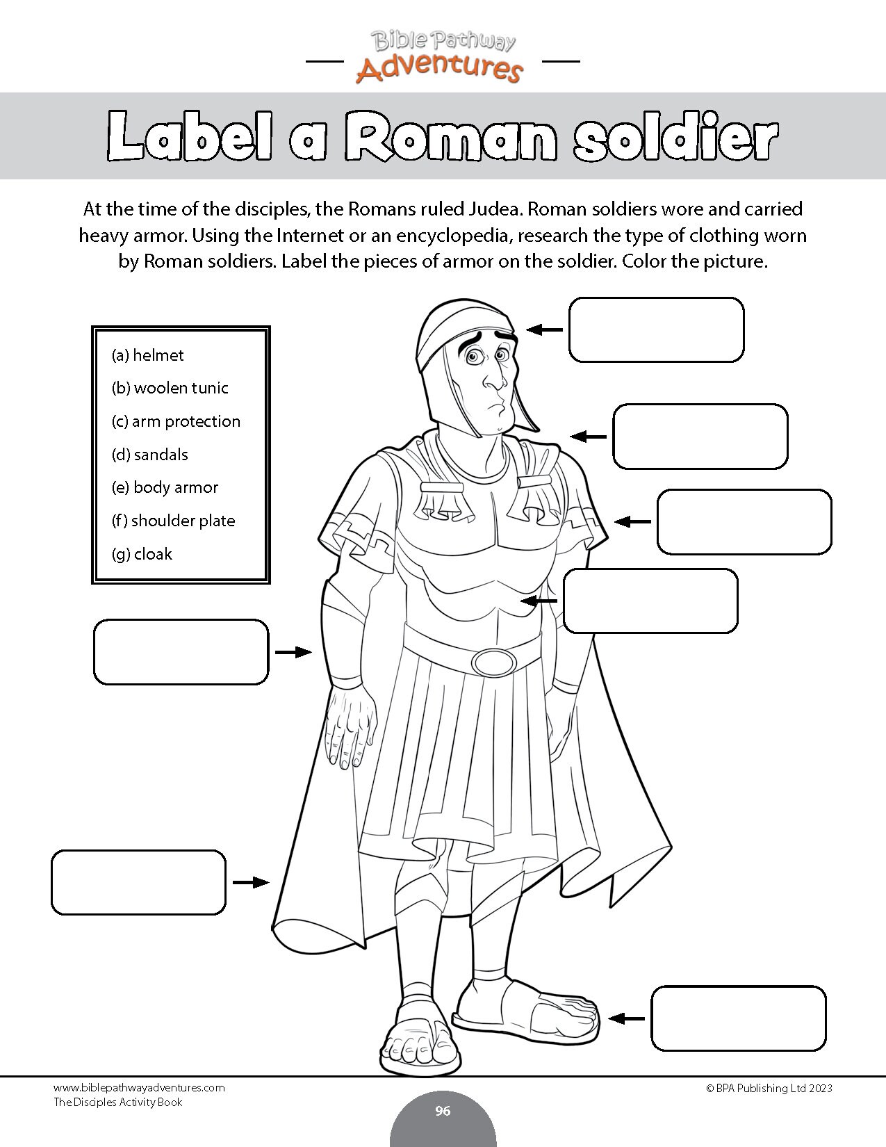 The Disciples Activity Book - Etsy