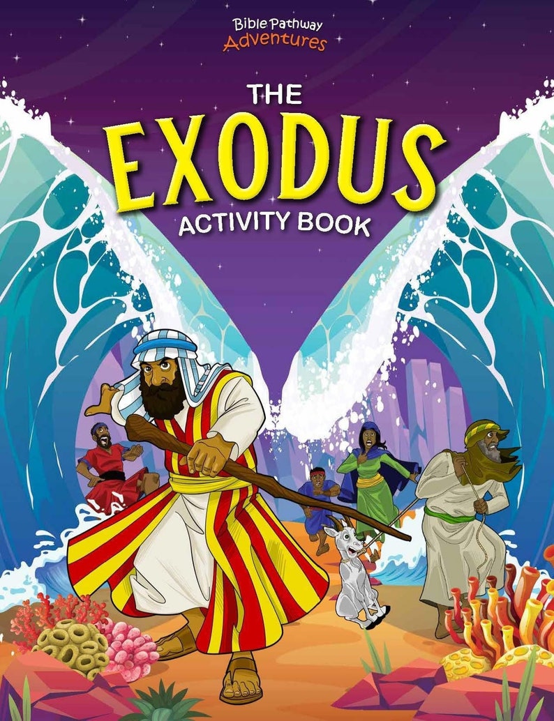 The Exodus Coloring Activity Book - Etsy