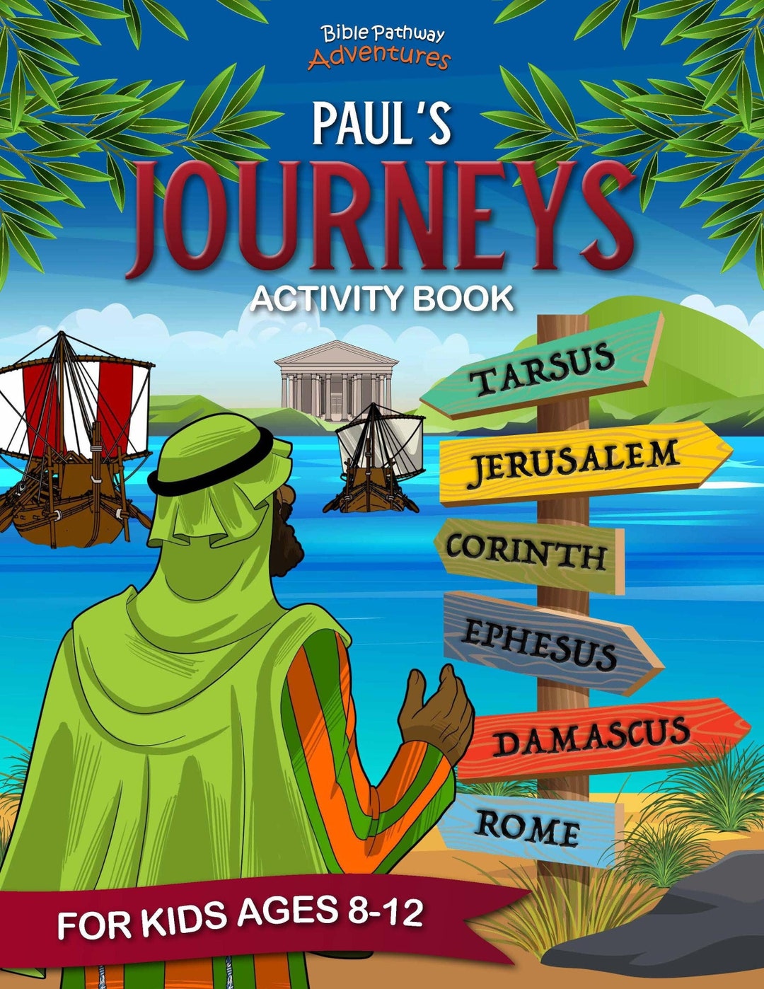 Paul's Journeys Activity Book - Etsy