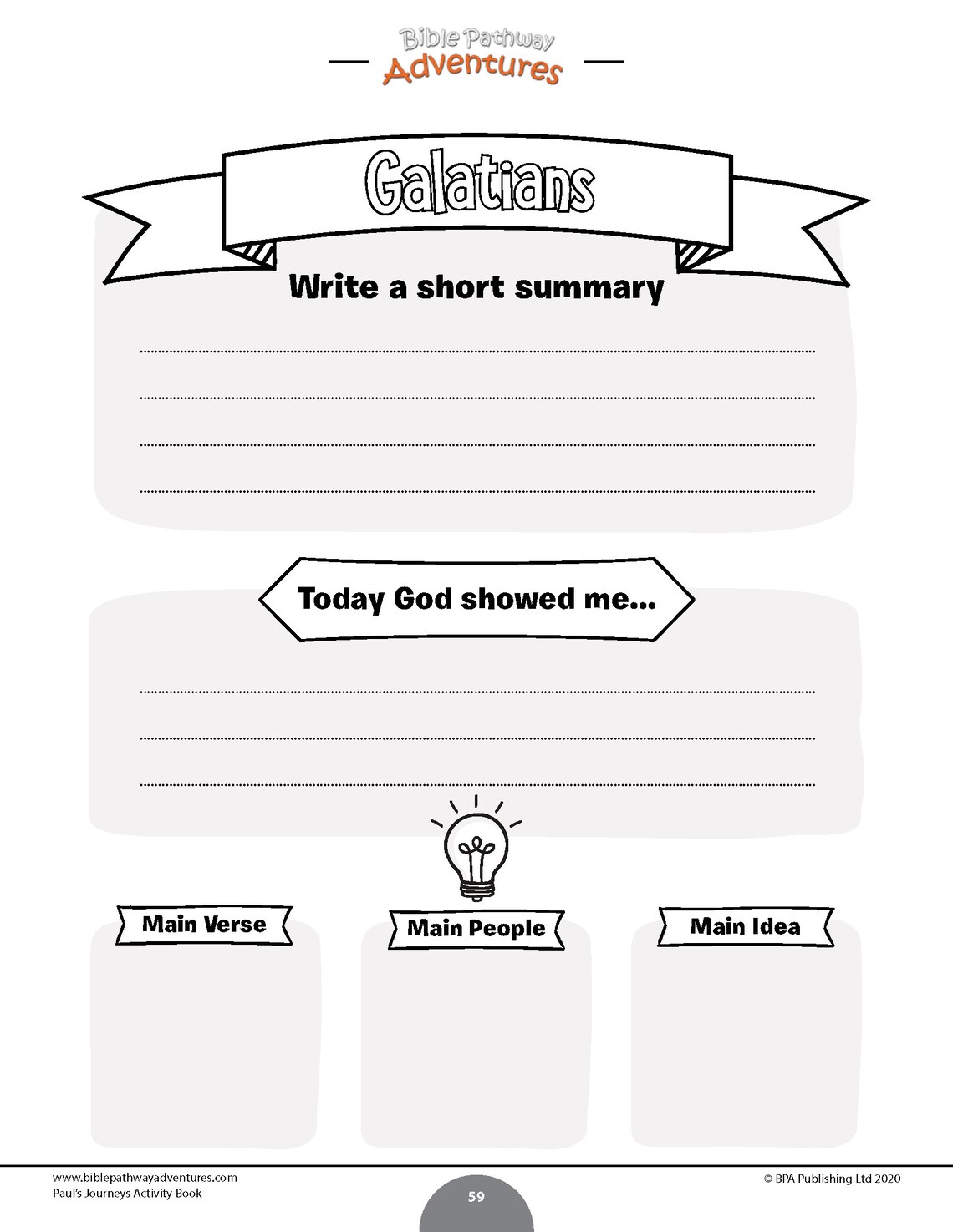 BUNDLE: Paul the Apostle Activity Books - Etsy