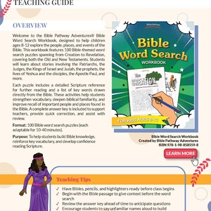 BUNDLE: Bible Quiz and Word Search Puzzle Books - Etsy