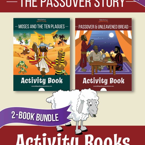 BUNDLE: the Passover Story Activity Books - Etsy BUNDLE: the Passover Story Activity Books - Etsy