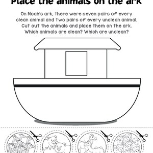 Clean and Unclean Activity Book for Beginners - Etsy