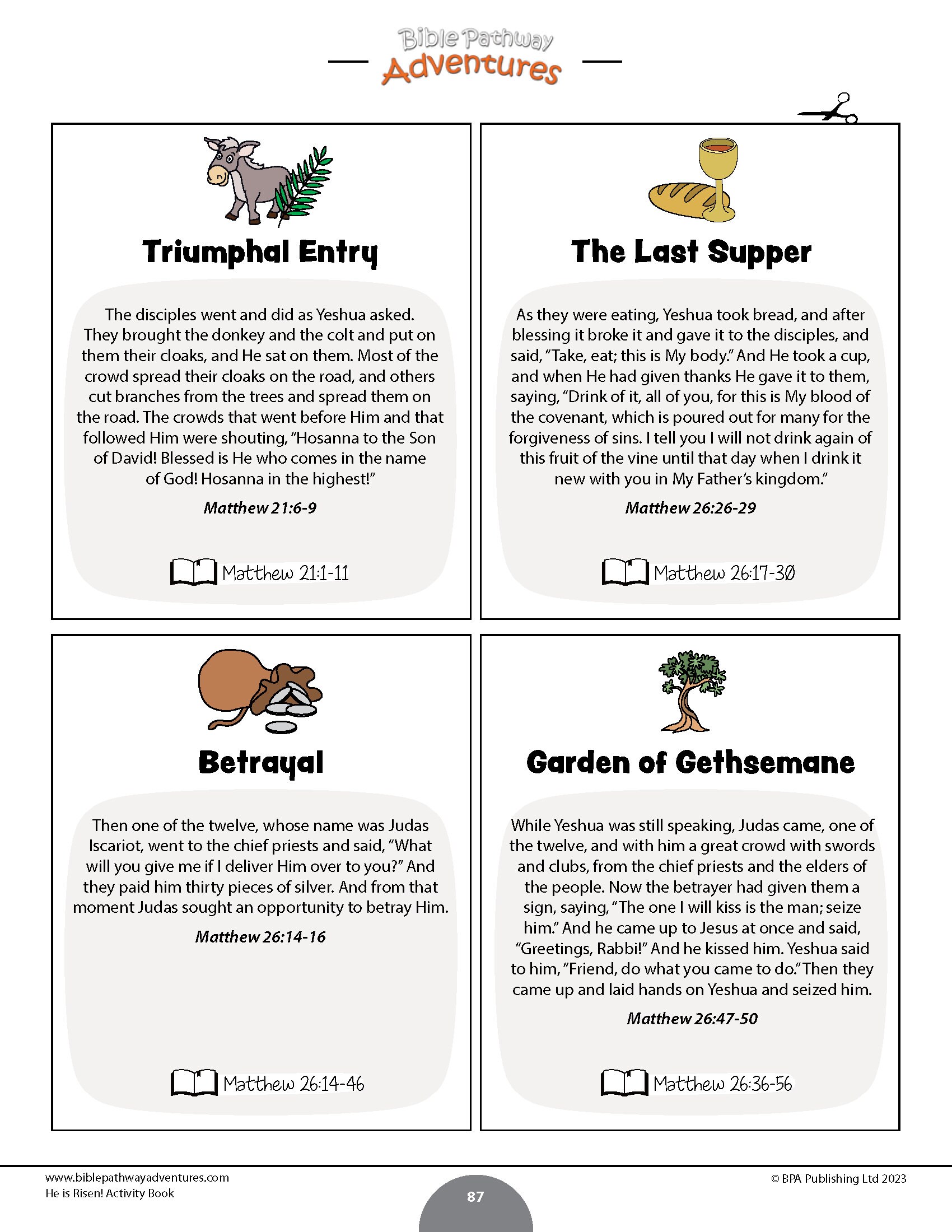 He is Risen Activity Book & Lesson Plans - Etsy