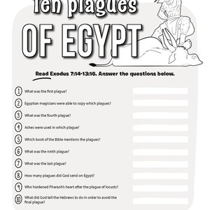 BUNDLE: the Passover Story Activity Books - Etsy