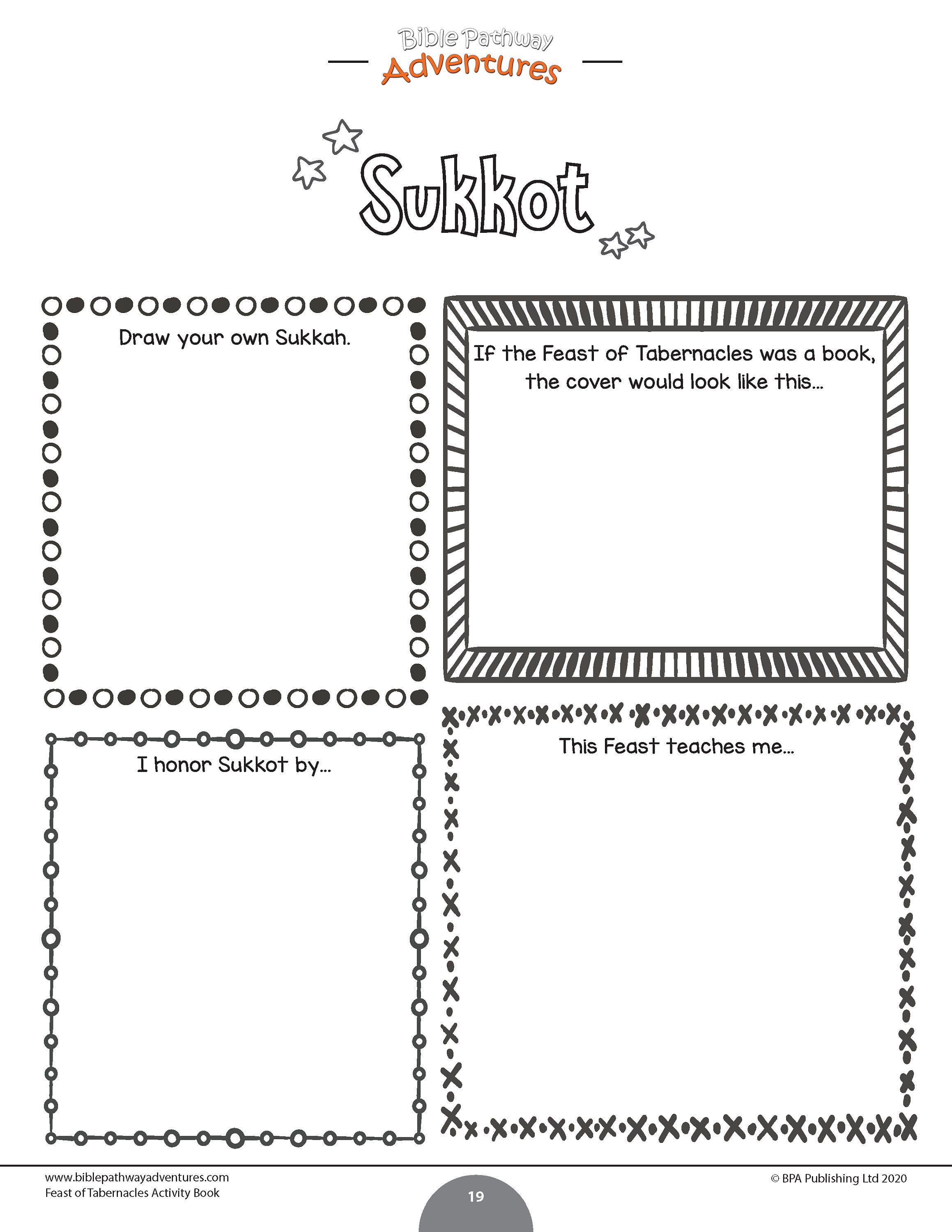 Feast Of Booths Coloring Pages