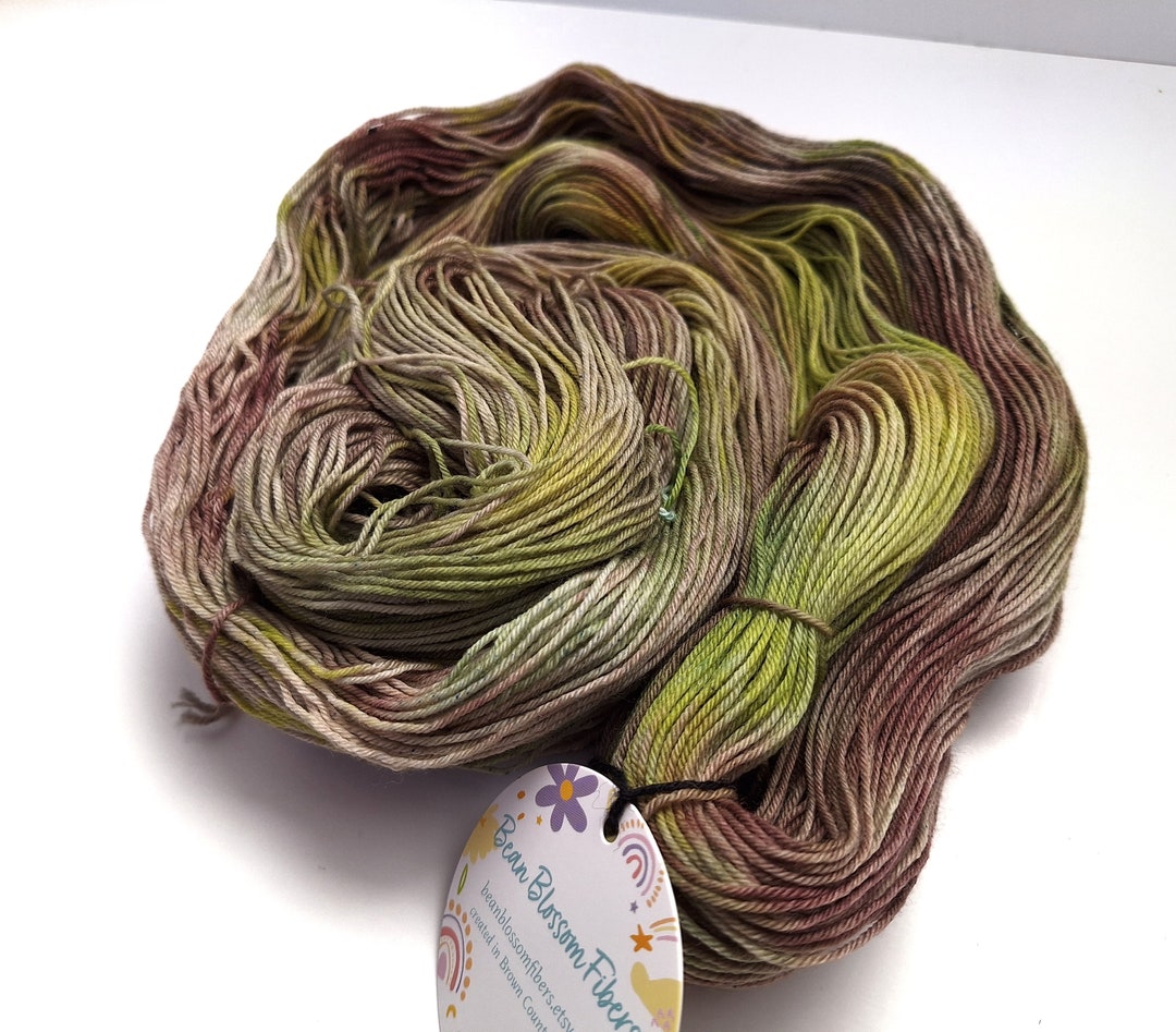 String Beans Sock Yarn - Creeper, Aw, Man - Etsy