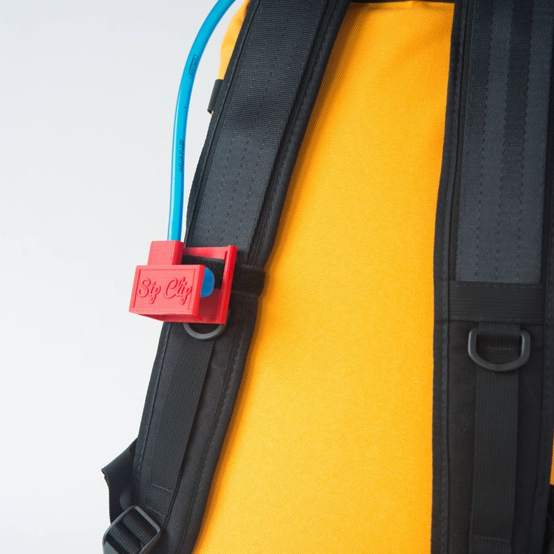 Sip Clip: 3D Printed Hydration Gear. Turn Any Bag Into a Hydration Pack ...