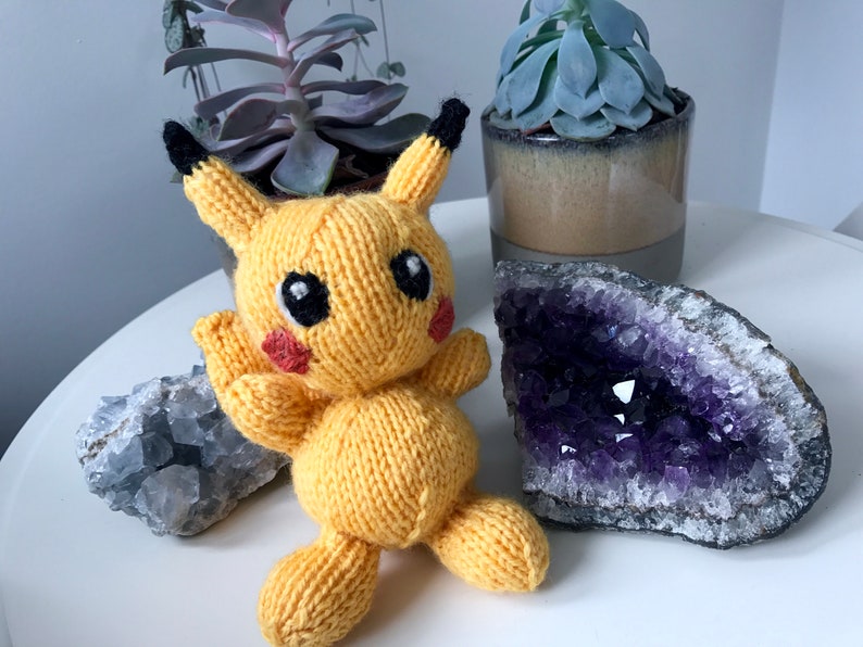 Pikachu Knitting Pattern - Etsy Australia