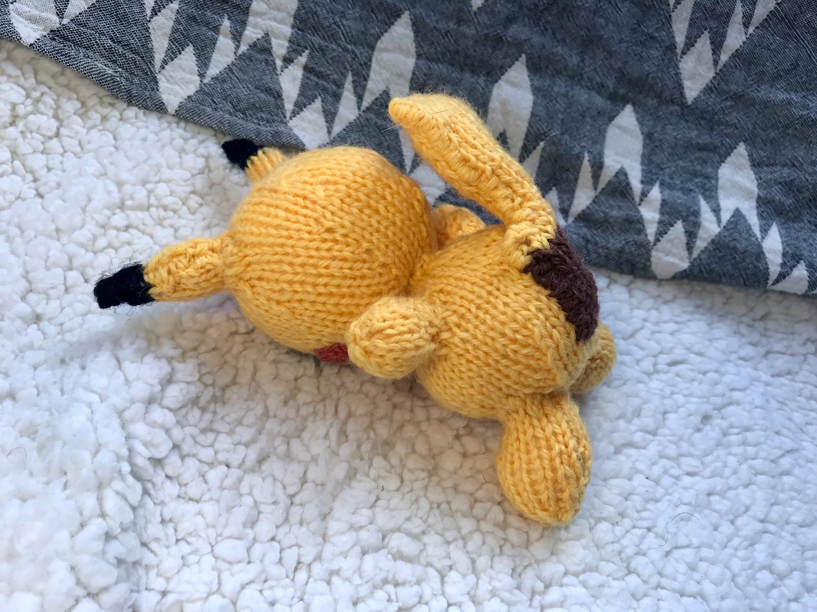 Pikachu Knitting Pattern - Etsy Australia