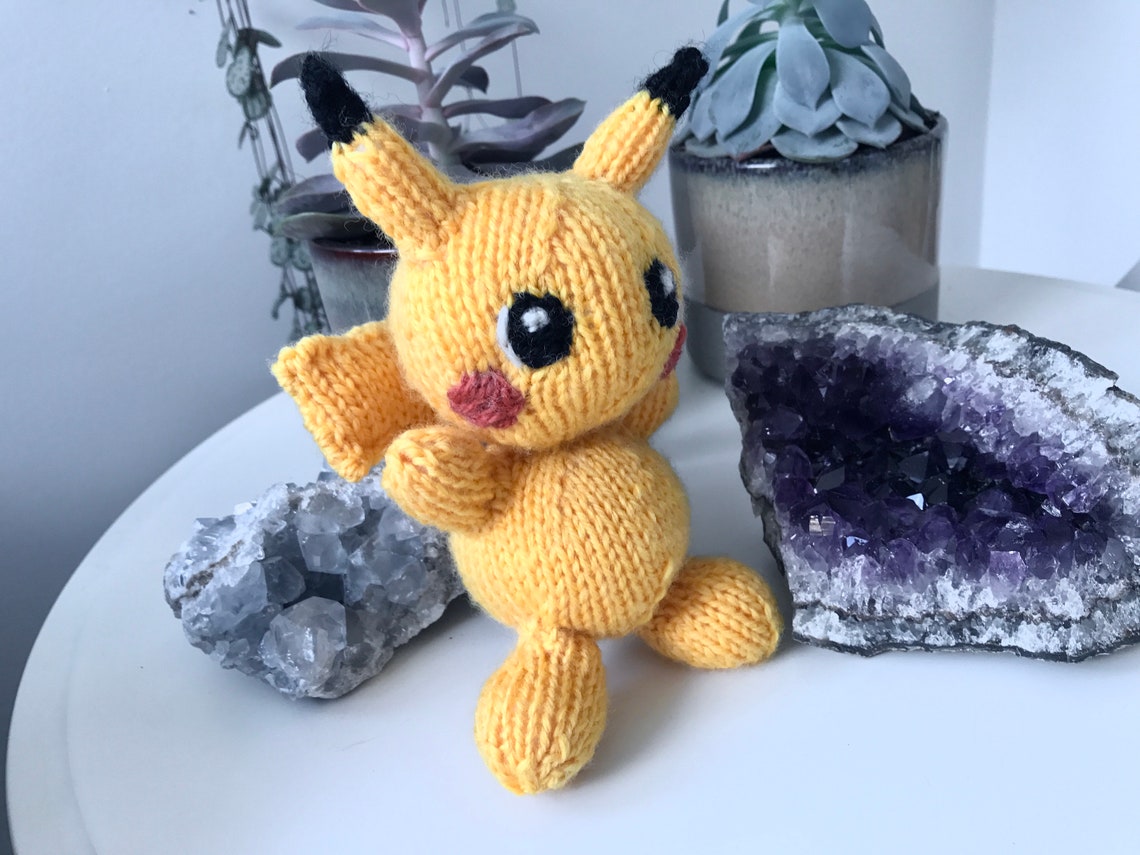 Pikachu Knitting Pattern - Etsy Australia