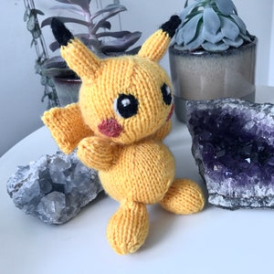 Pikachu Knitting Pattern - Etsy Australia
