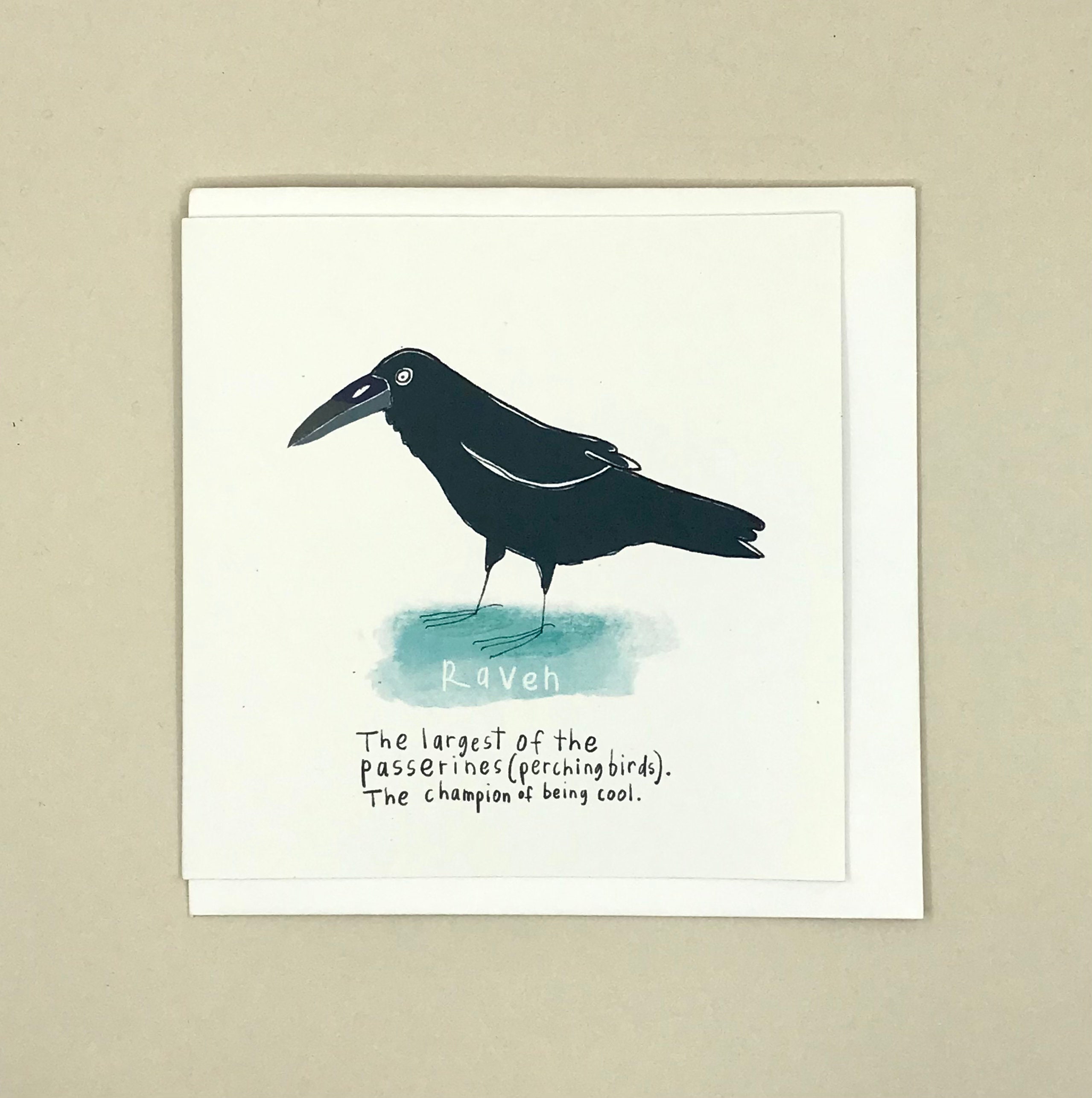 Raven Greeting Cards - Etsy