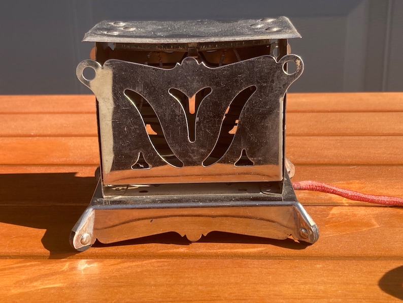 Vintage C1940s Chrome Art Deco Excel Miniature Toy Electric Toaster - Etsy