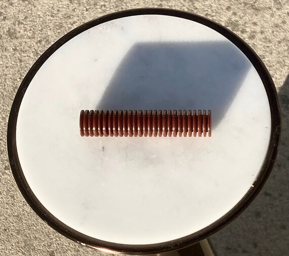 Vintage Art Deco Chocolate Brown Bakelite Modernist B… - Gem