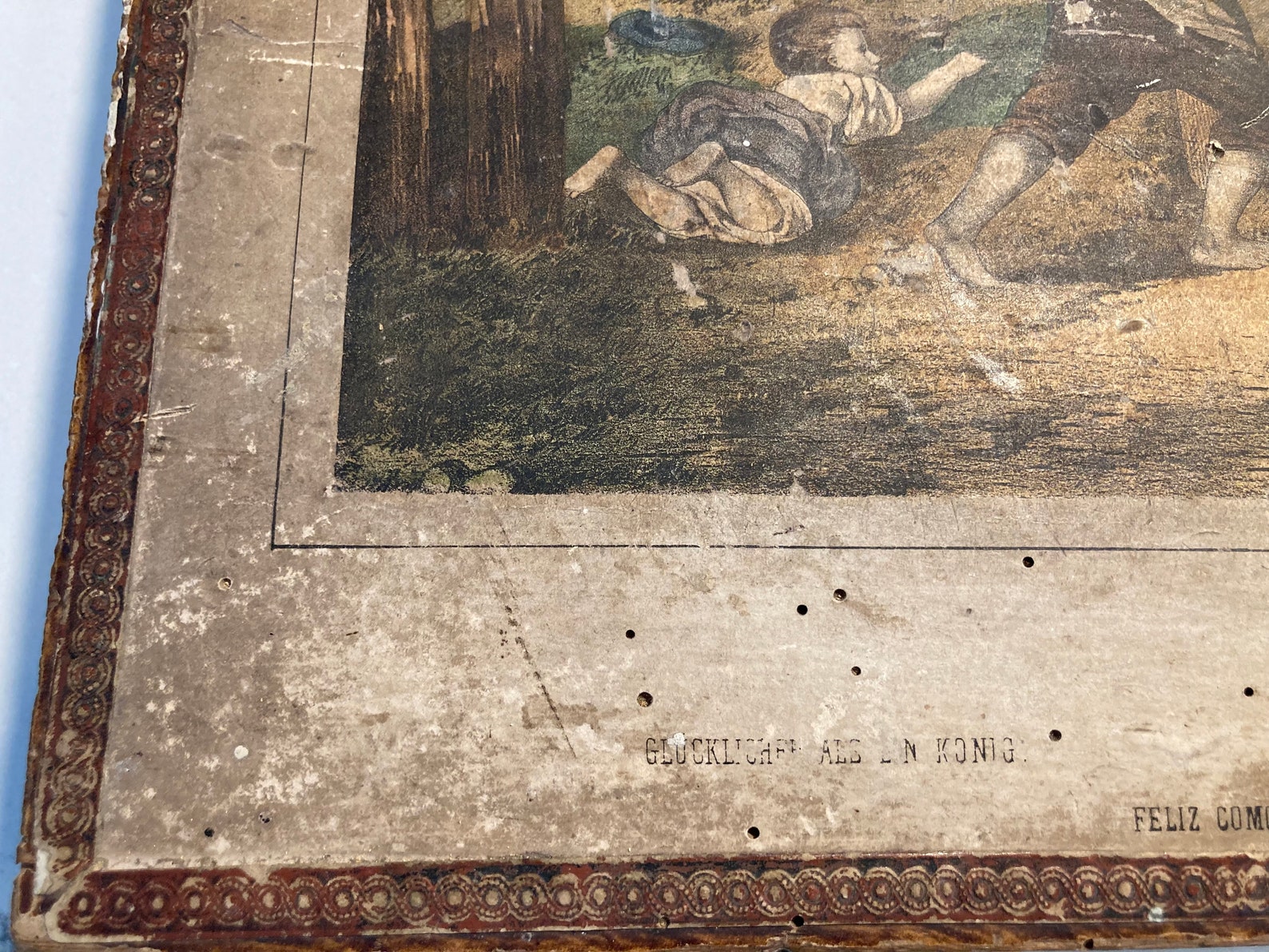 Large Magnificent Complete 19th Century German Cube Block Puzzle 6 ...