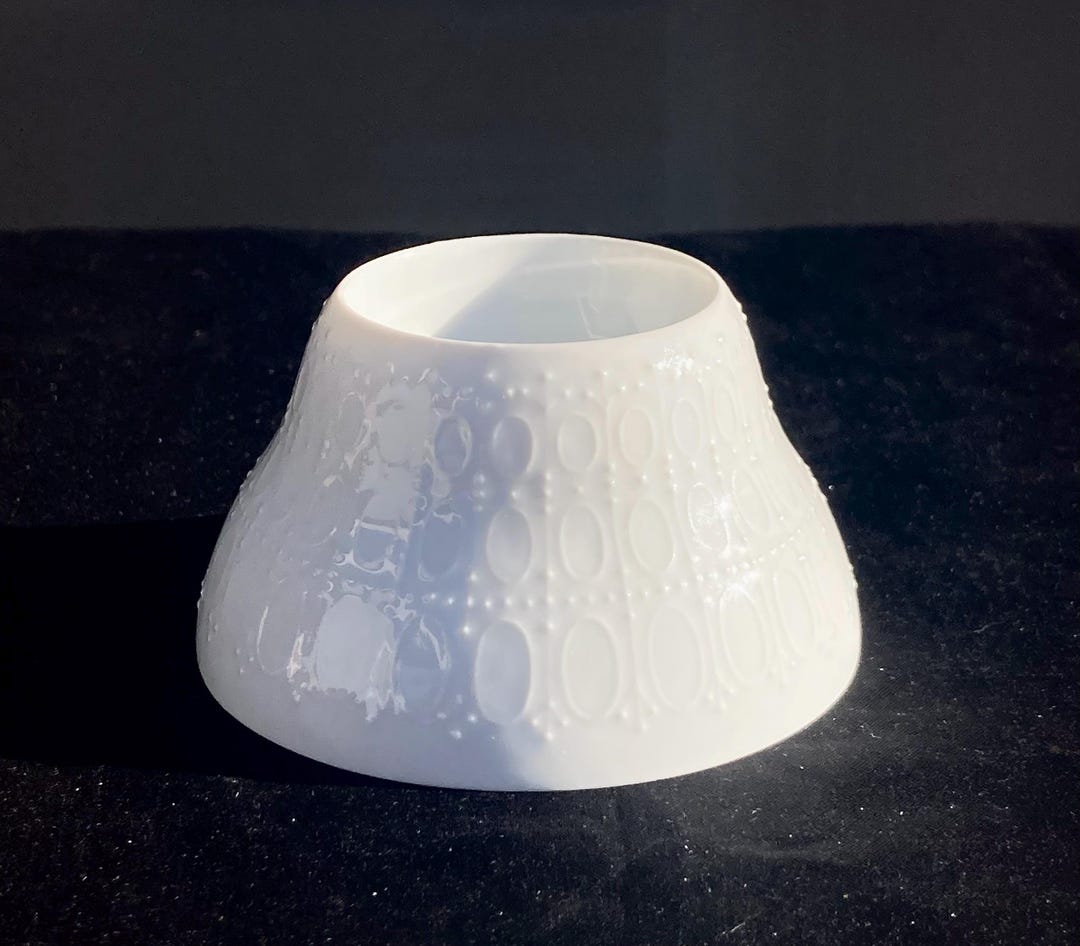 1960s Egg Cup by Bjorn Wiinblad for Rosenthal in Romance White Pattern ...