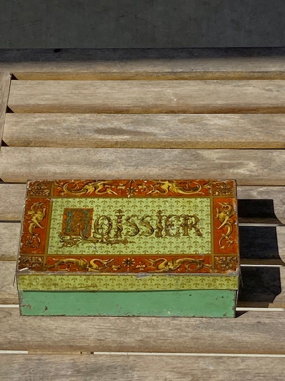 Gorgeous 19th Century French Candy Tin Advertising Maison - Etsy