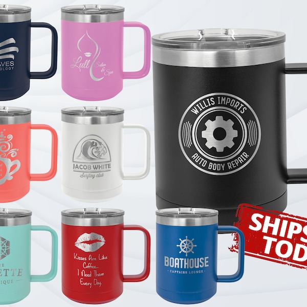 Engraved Coffee Mug - Etsy