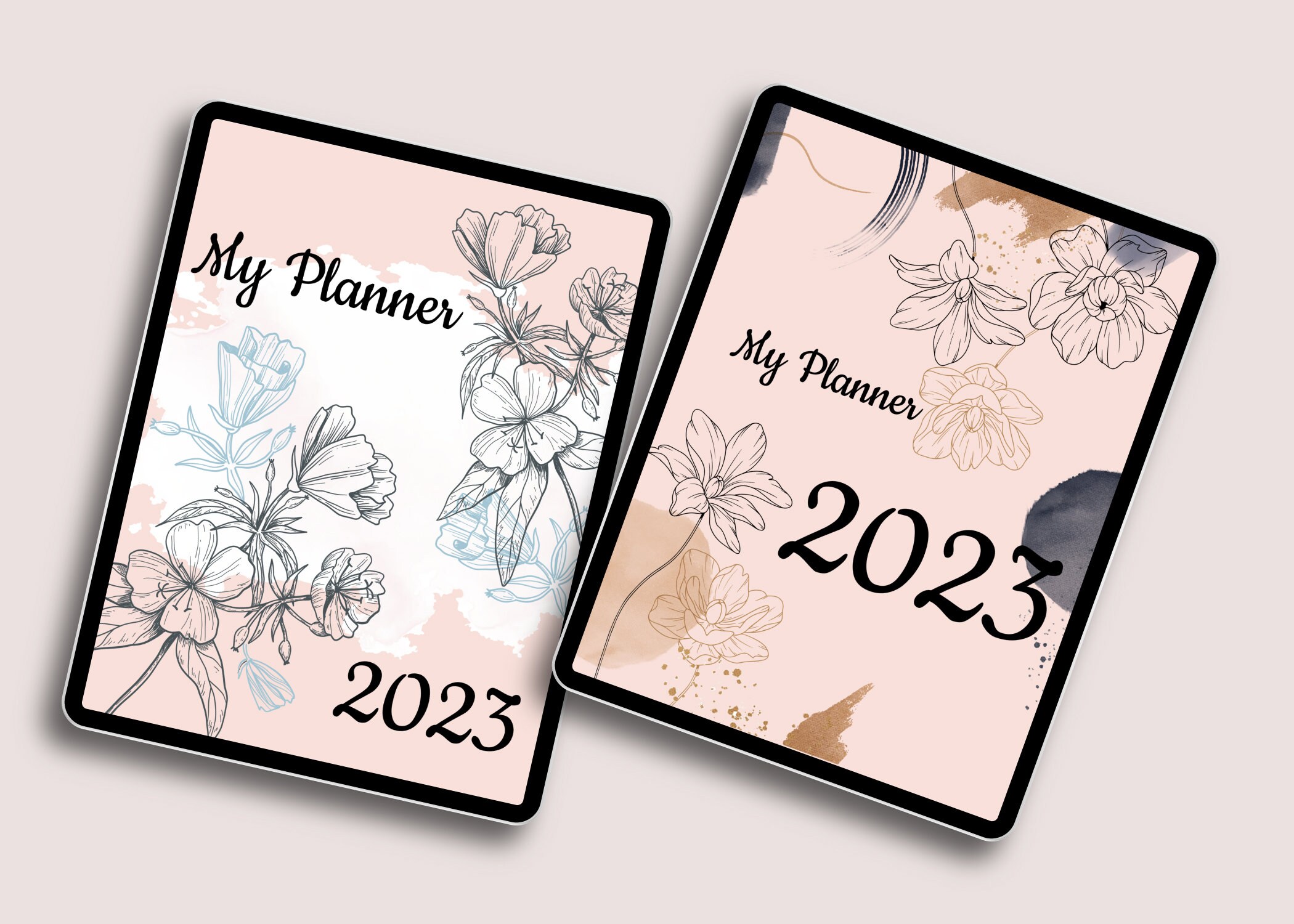 12 Digital Planner Covers, Goodnotes, Notability, Xodo, Notes Covers ...