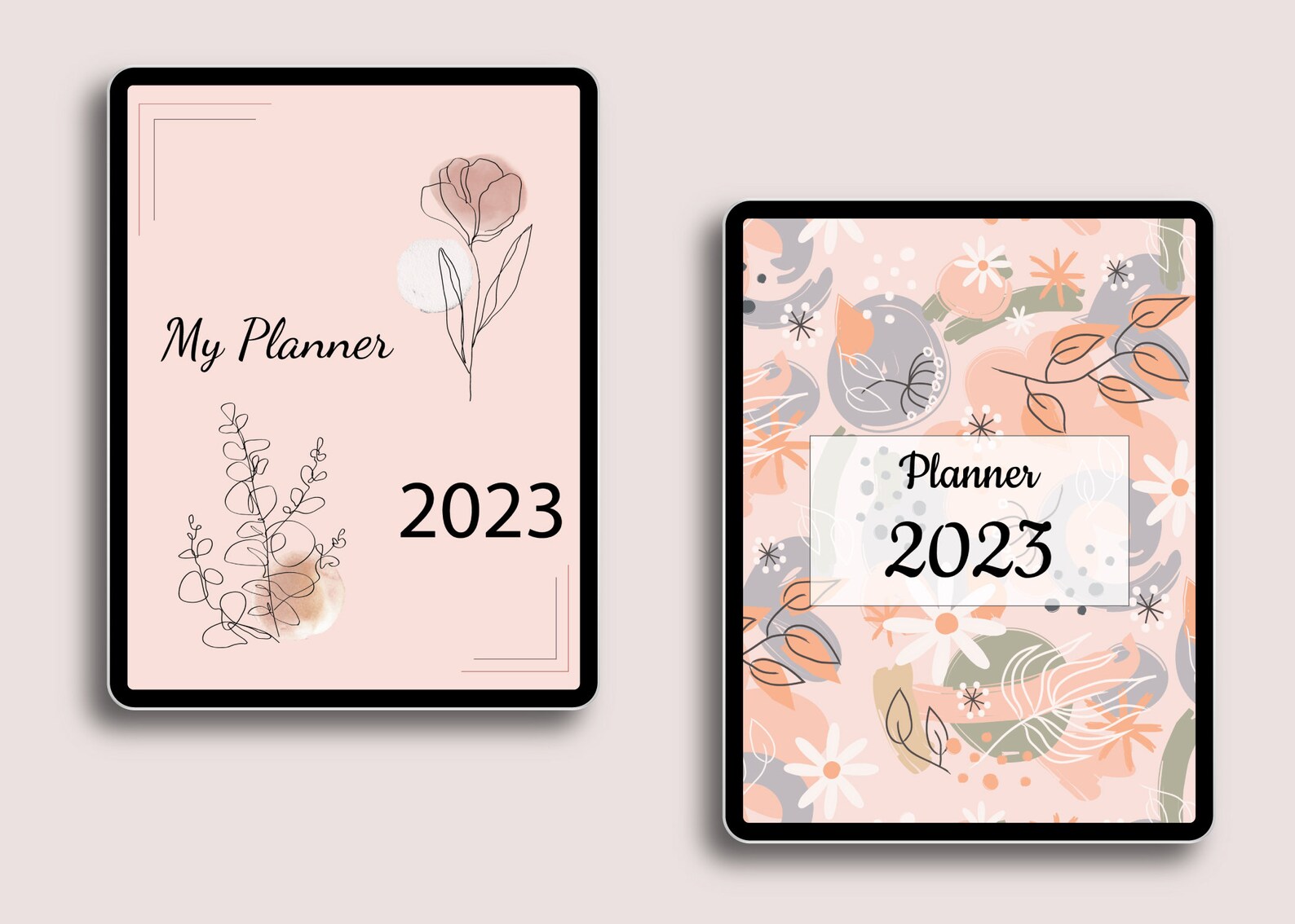 12 Digital Planner Covers, Goodnotes, Notability, Xodo, Notes Covers ...
