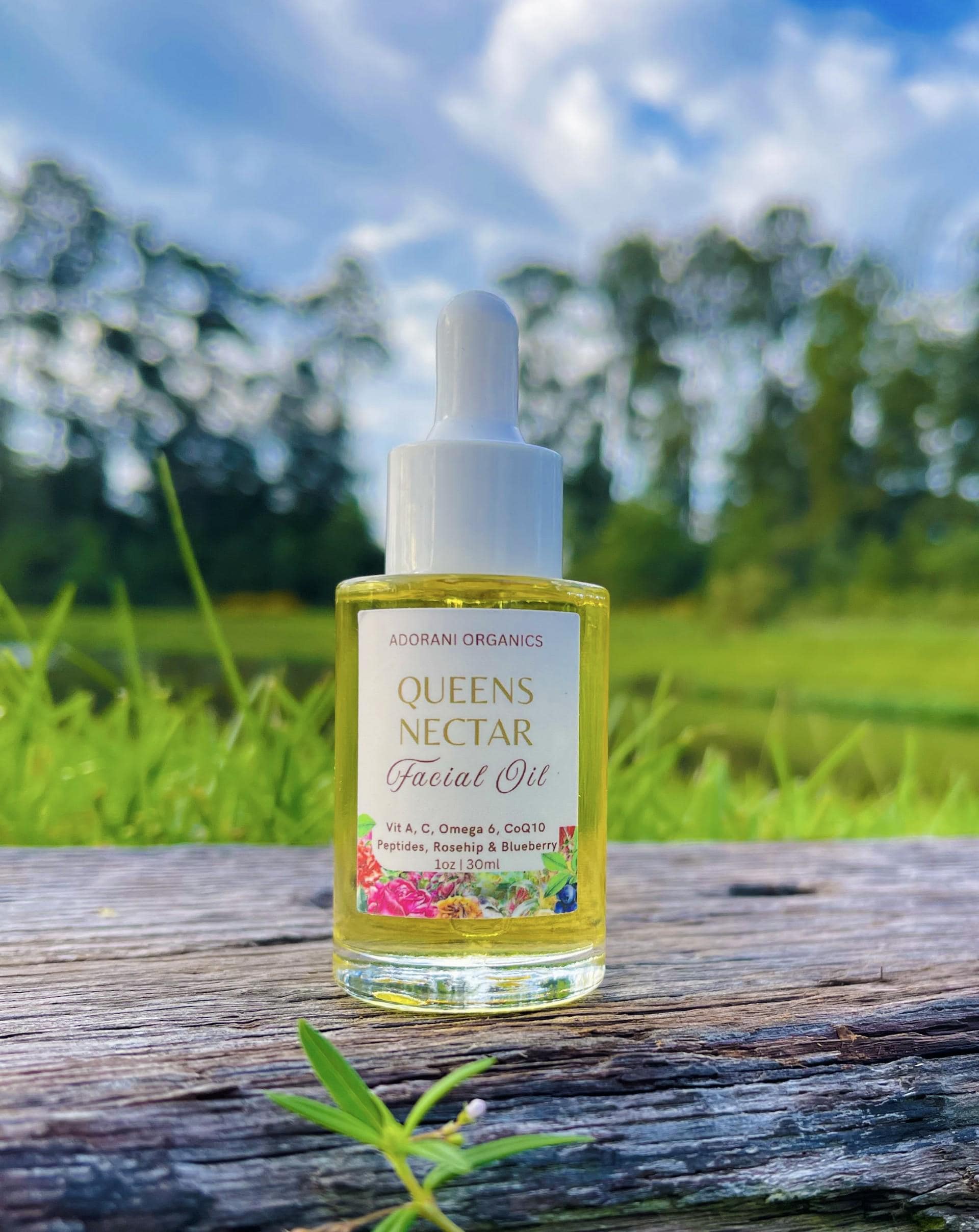 Moisturizing Face Oil Serum Queens Nectar Serum Vitamin A C Peptides Rosehip Sunflower Blueberry Oil Loaded With Antioxidants Etsy