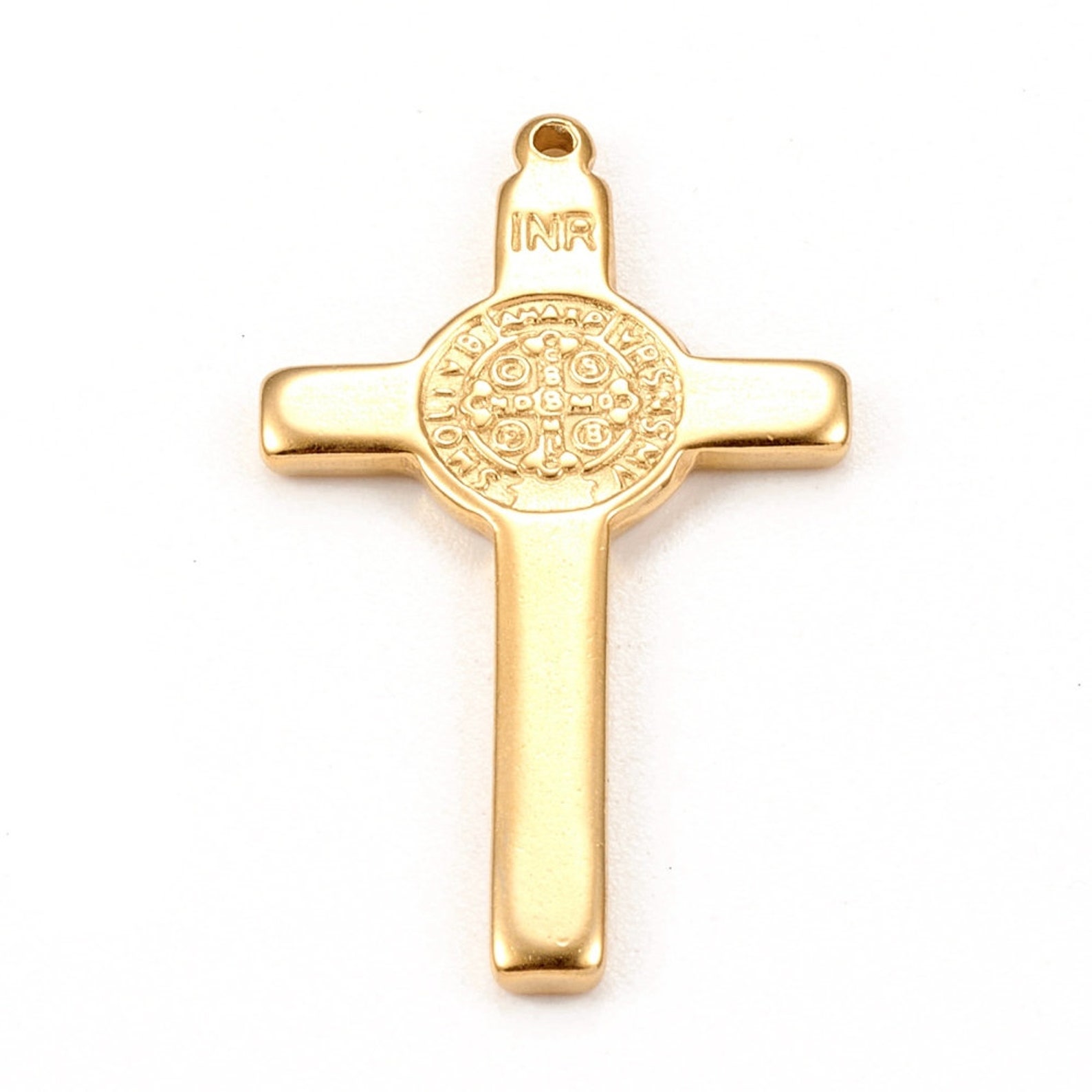 X 1 Croix Doré en Acier Inoxydable 304 Dimensions 33 x 19 x - Etsy France