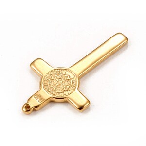 X 1 Croix Doré en Acier Inoxydable 304 Dimensions 33 x 19 x - Etsy France