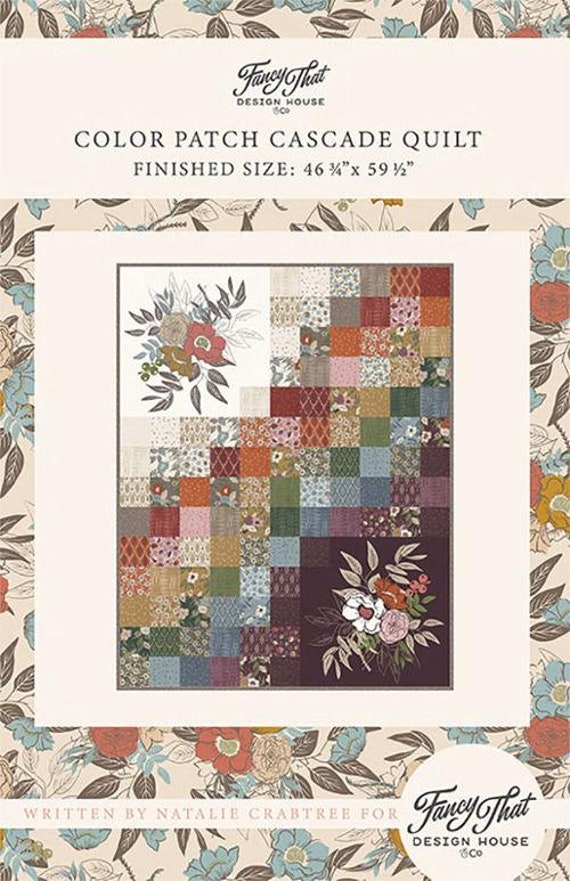 Color Patch Cascade Quilt Kit - Etsy