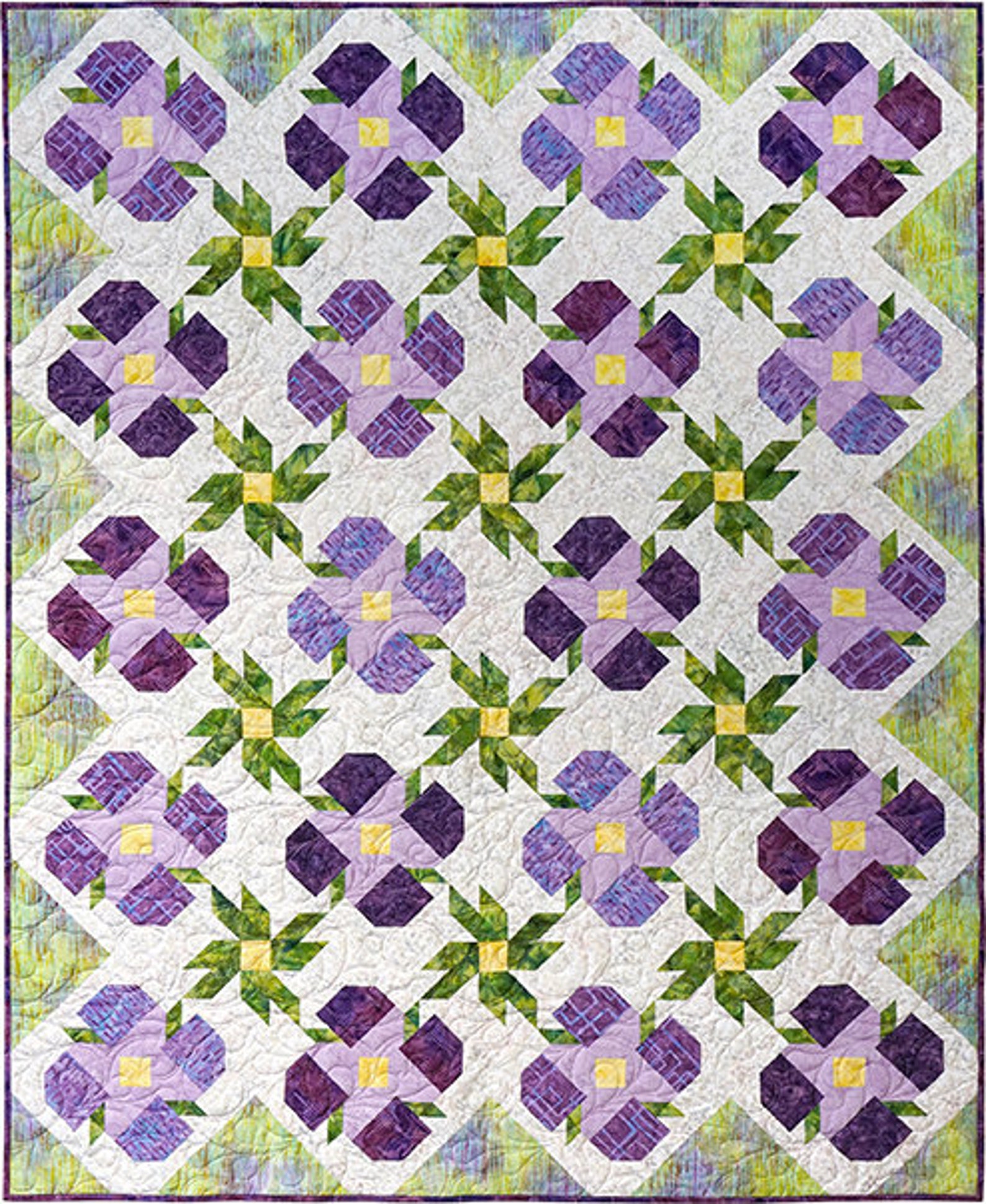 Morning Glory Quilt Kit - Etsy