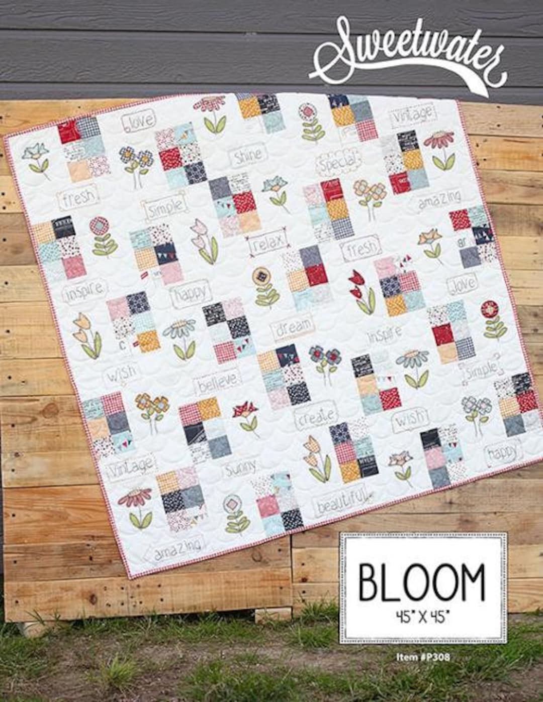 Bloom Quilt Kit by Sweetwater - Etsy