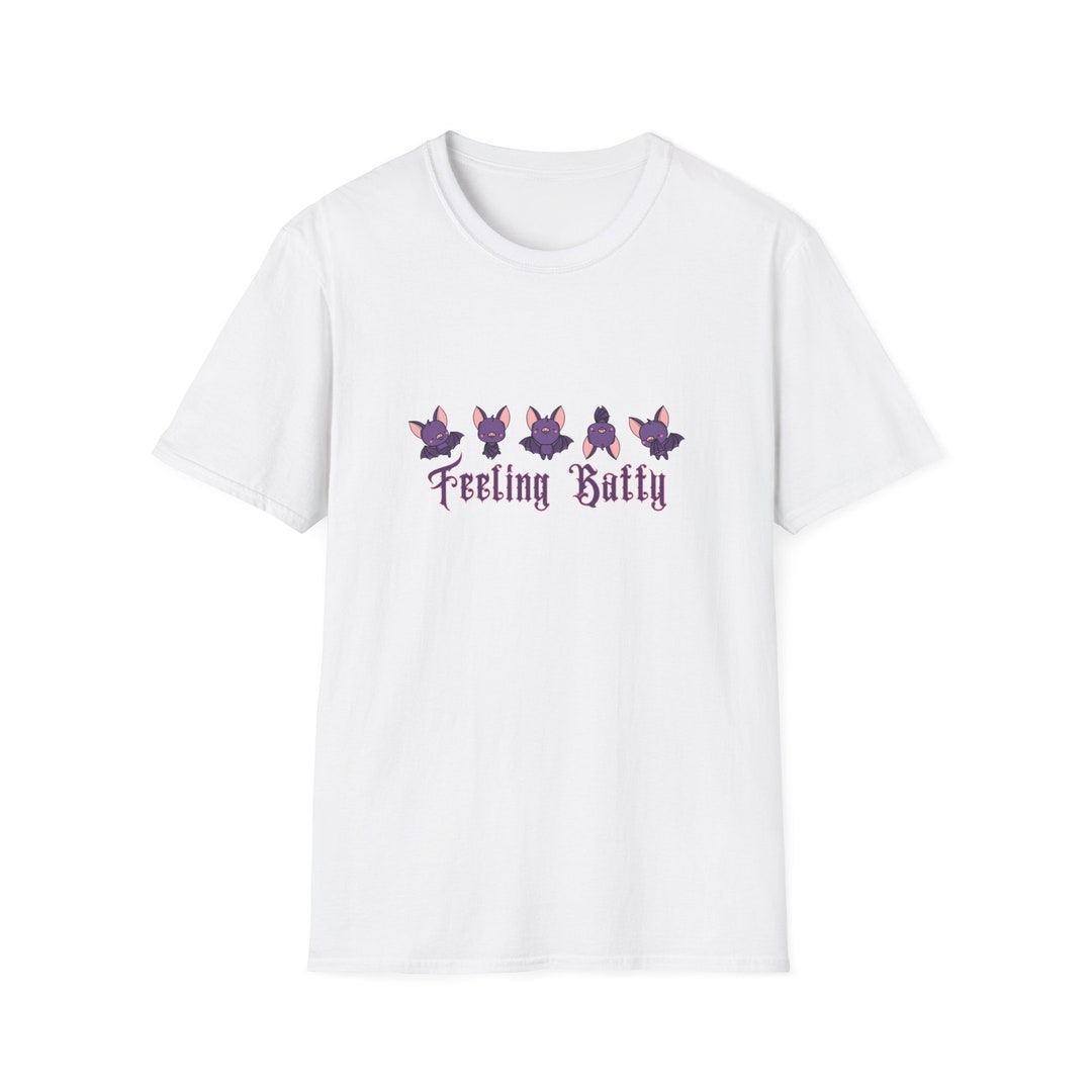 Feeling Batty Halloween Cartoon Bats Shirt - Etsy