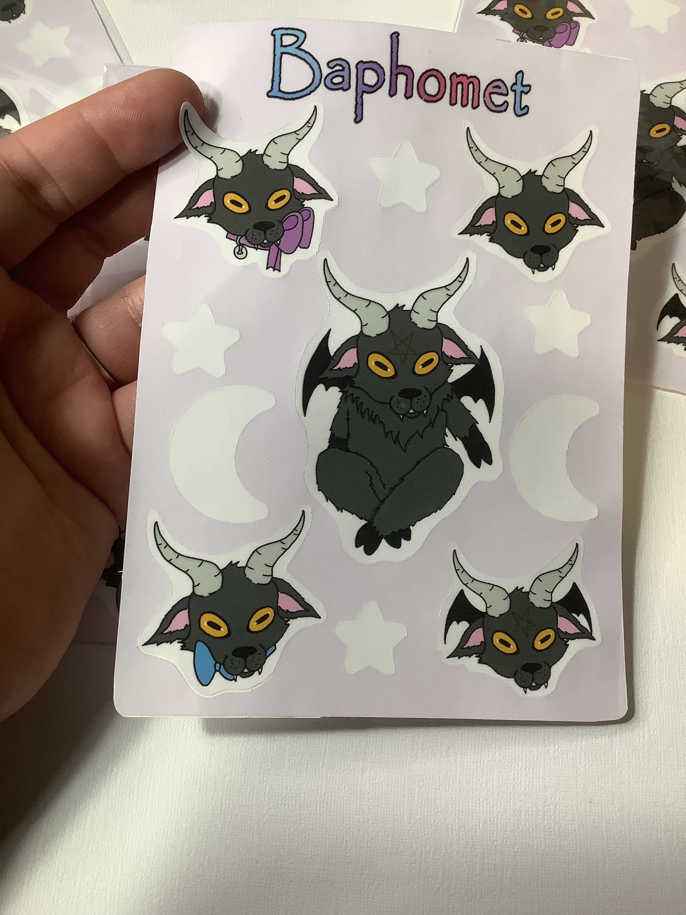 Baphomet Stickers - Etsy