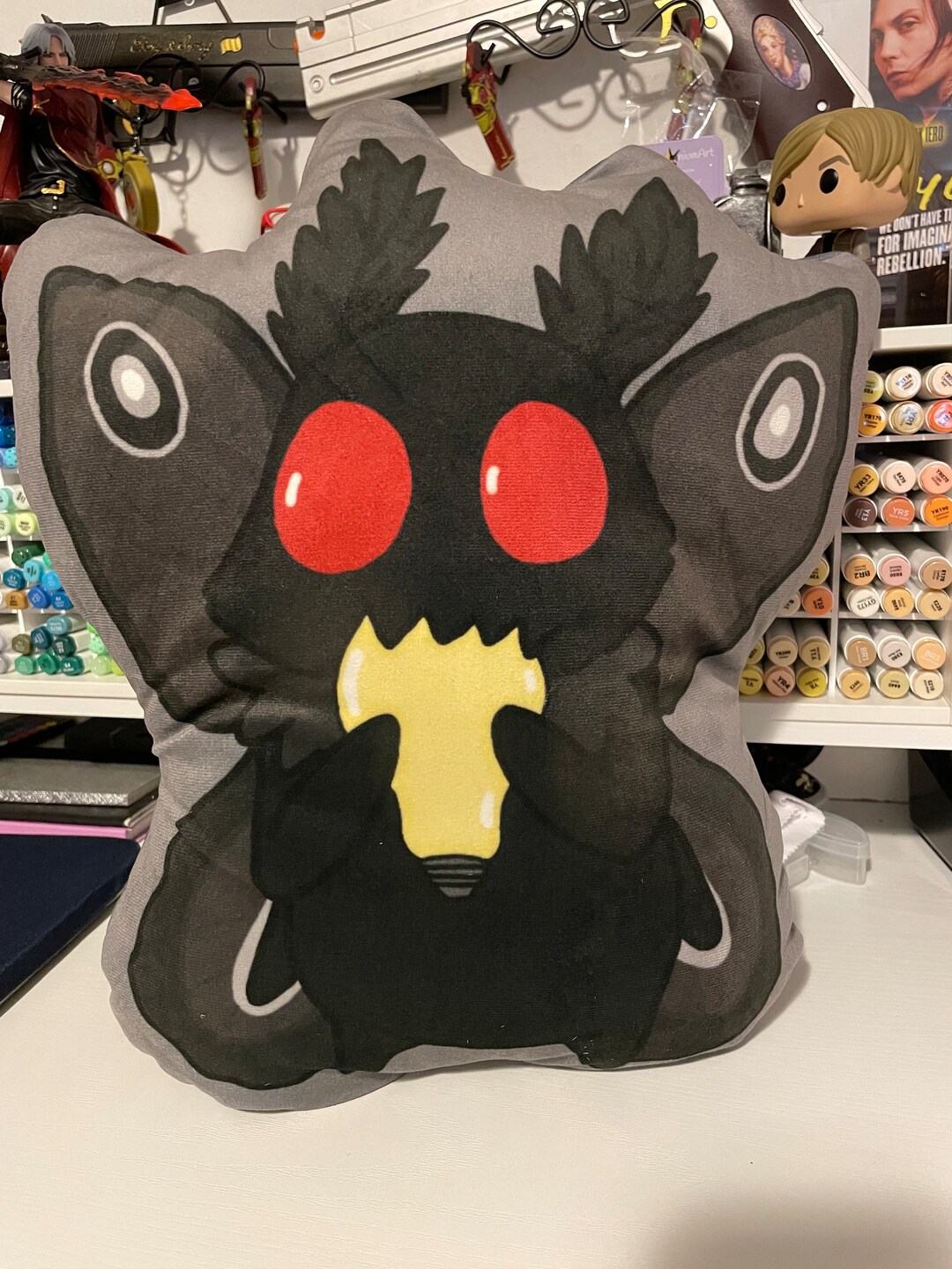 Chibi Mothman Pillow - Etsy