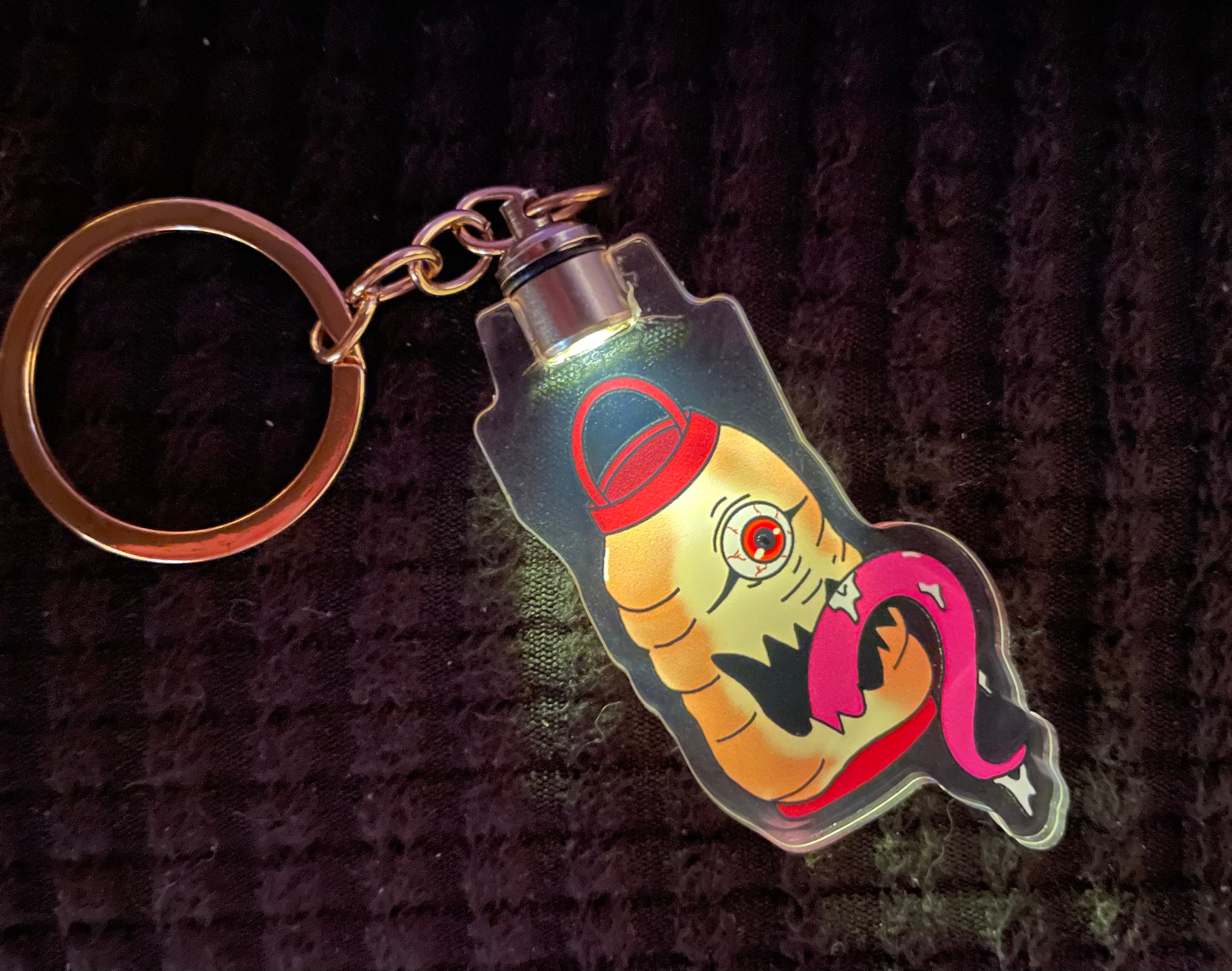 Tsukumogami Lantern Chochin Obake Light up Charm - Etsy