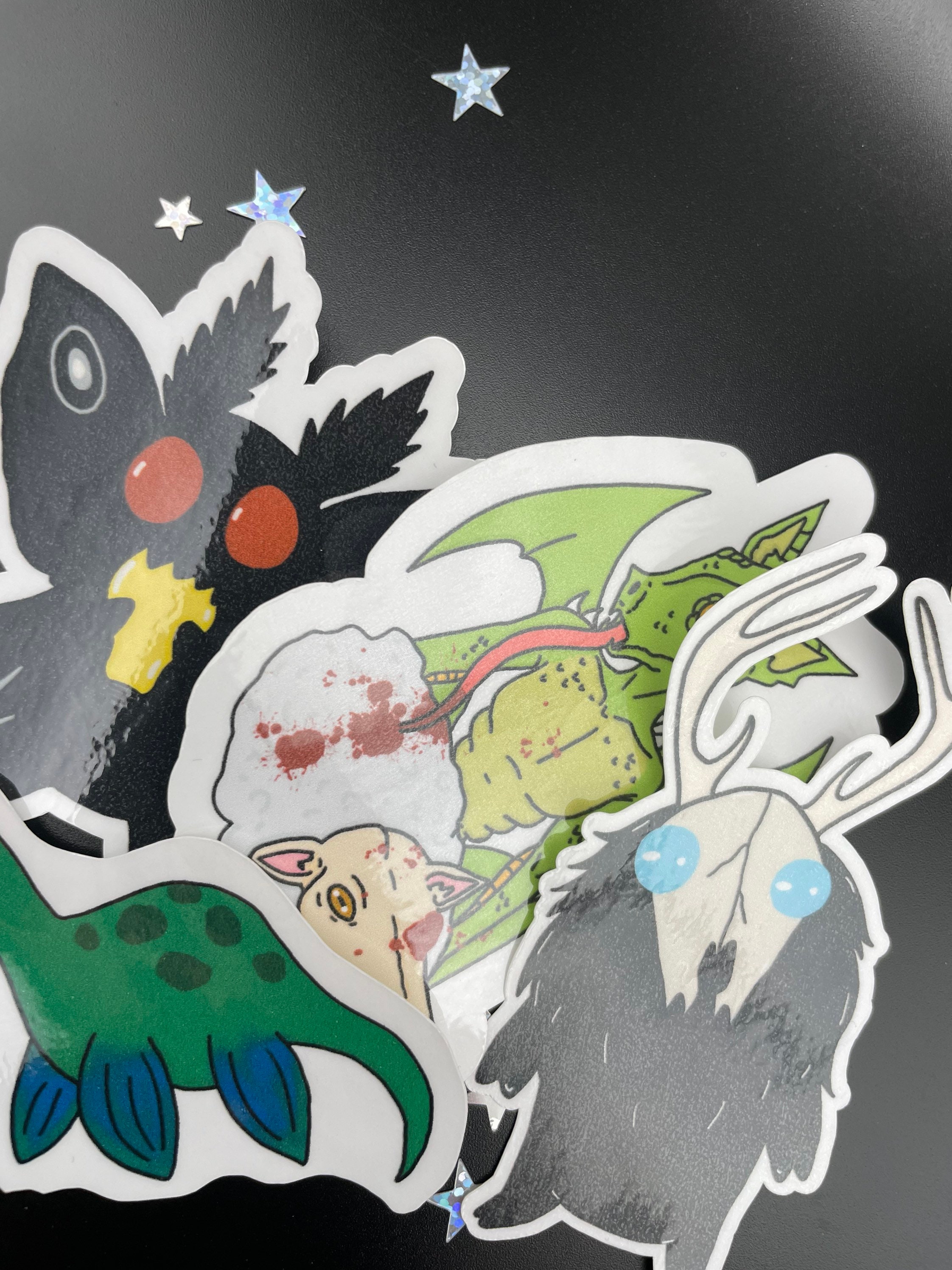 Chibi Cryptid Stickers - Etsy