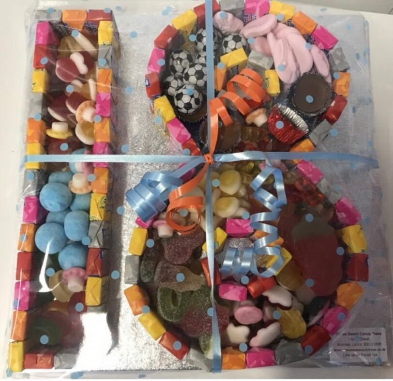 Double Digit Birthday Number Sweet Cake - Any Age & Personalised - Etsy