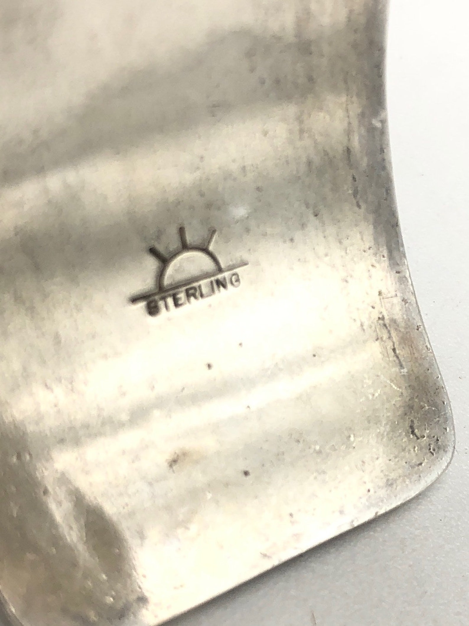 Weaver Selina Hopi Sterling Silver Overlay Cuff Bracelet - Etsy