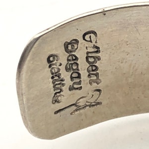 Gilbert Begay Navajo Sterling Silver Stamped Bracelet Cuff - Etsy
